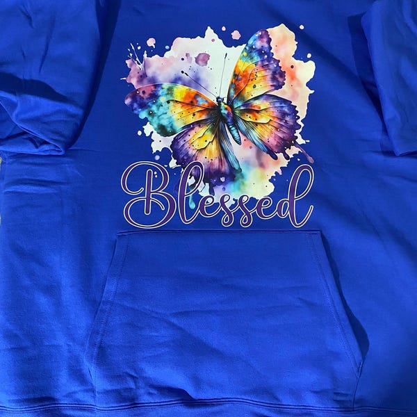 Christian Png, Blessed Butterfly Png, Butterfly Png, Sublimation ...