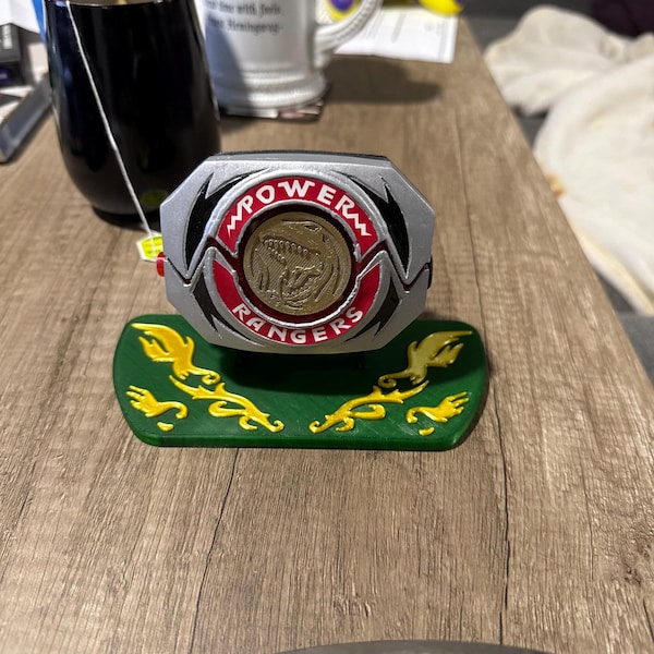 Power Morpher MMPR V2. Clicks Open and Closed, Removable Power Coins ...