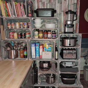 Very Strong Small Wooden Crates for Storage, Sets of 2-20 Boxes, Gift ...