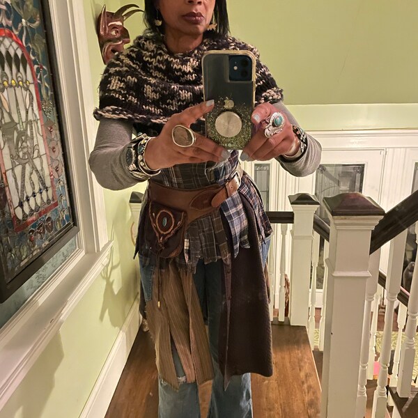 Wrangler Jeans Duster Coat M/L, Upcycled Coat, Stretch Denim ...