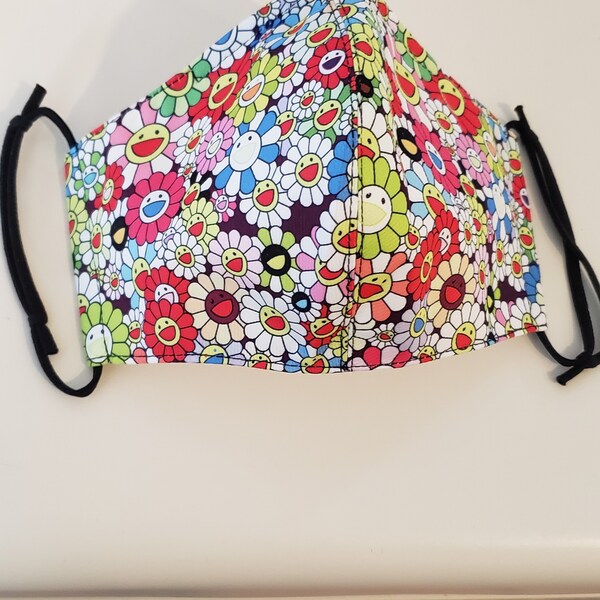 Handmade 3D Kawaii Face Mask/ Cloth Mask/ Fabric Mask W/ Filter Pocket ...