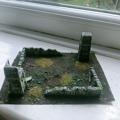 Desert Dune Sand Magnetic Table Top RPG 3D Printed Resin Wargaming ...