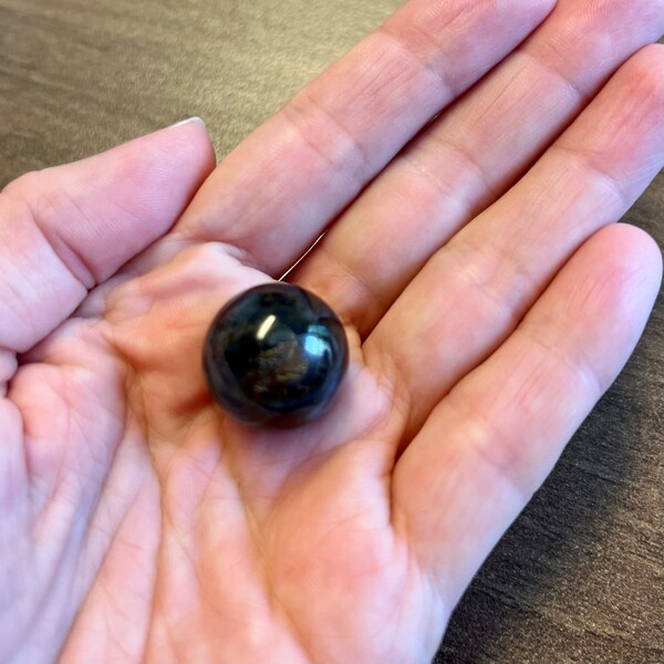 Quartz Spheres With Inclusions Natural Small Tiny Mica and Flecks of ...