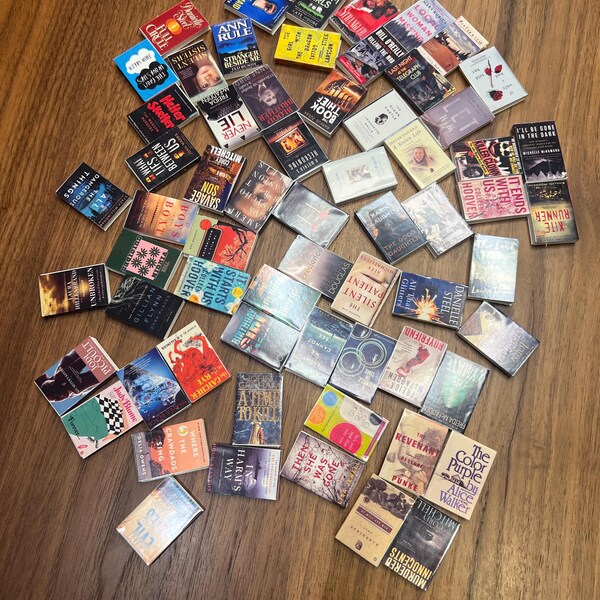 Dark Romance - Mini Book Covers for DIY Mini Books - DIGITAL DOWNLOAD ...