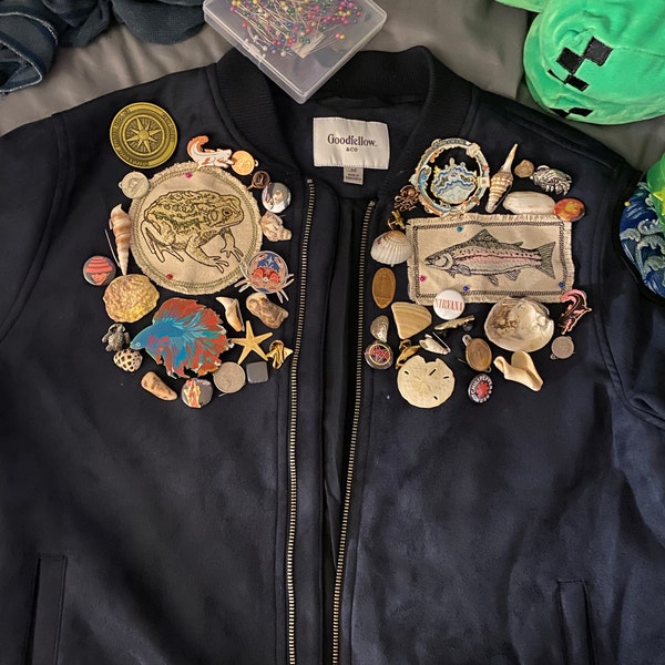 Toad Embroidered Patch Canvas Patch Toad in Color - Etsy