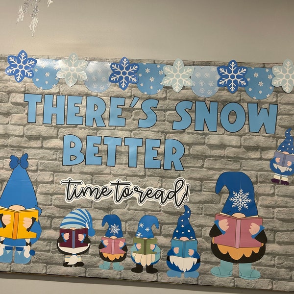 Reading Bulletin Board | Reading Corner Display | Gnome Bulletin Board ...