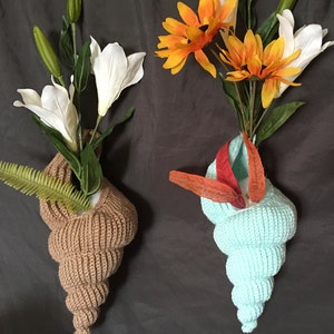 Nautilus Shell Crochet Basket Photo PDF Crochet Pattern - Etsy