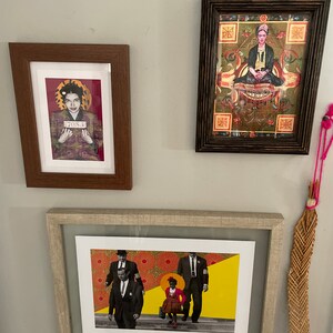 Sadé Print A4 / A3 Digital Collage Black Art - Etsy