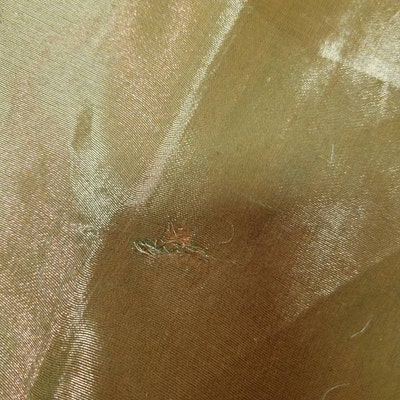 Silk Taffeta Plad 54 Wide Beautiful Wine and Gold 4 Wide Silk Satin Taffeta Stripe. Fabric Sold ...