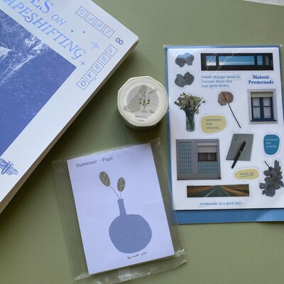 Dodolulu something Blue Sticker Sheet Cute Planner Stickers, Planner ...