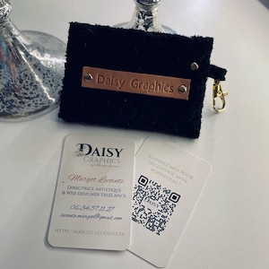 Personalized Leather Tag / Custom Leather Label / Embossed - Etsy