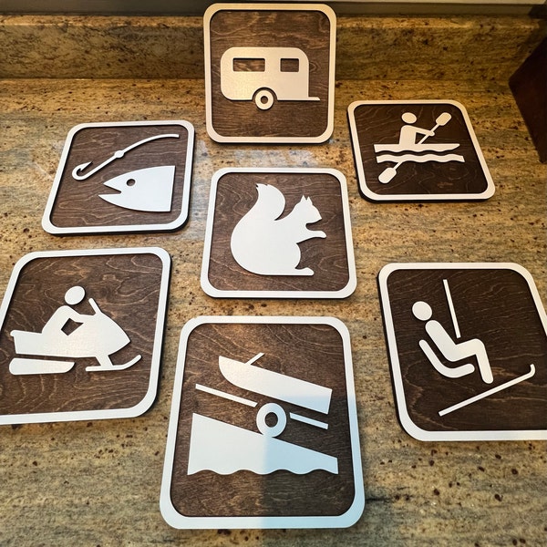 National Parks & Recreation Sign, 100+ Image Choices, Cabin Decor ...