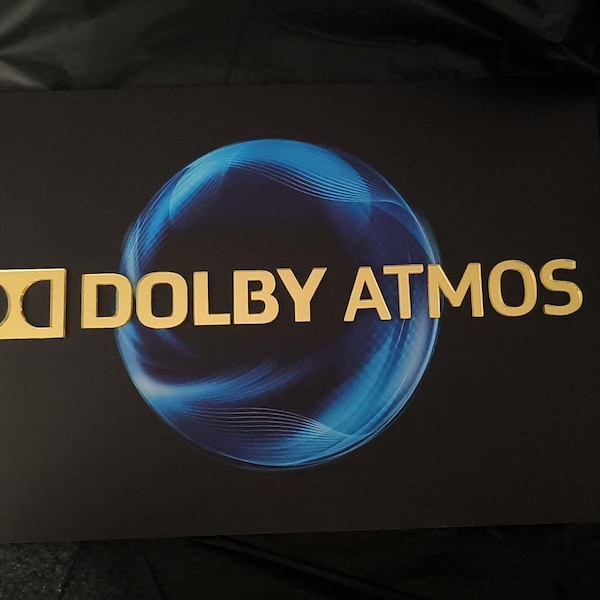 CINEMA DOOR SIGN Home Theatre Signs Signage Cinema Decor Router Gold ...