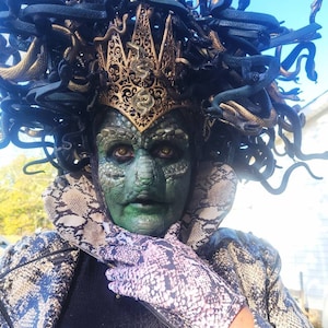 Snake Scales/reptile Forehead Cheeks and Chin Prosthetic SFX | Etsy