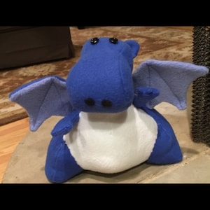 Yoki the Fat Dragon Sewing Pattern PDF - Etsy