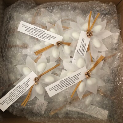 Italian Wedding Tradition Jordan Almonds Poem Thank You Design Favor ...