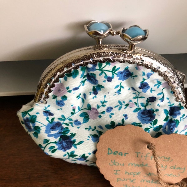 Soft Velvet Purse, Simple Purse, Coin Purse Frame, Kiss Lock Purses ...