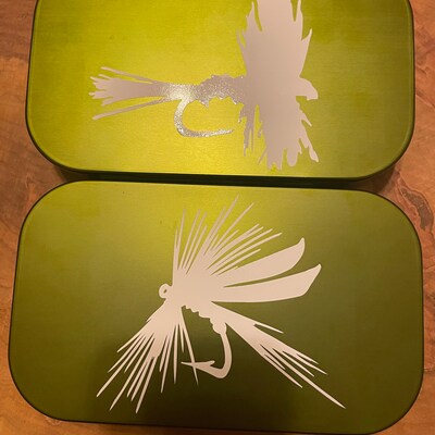 Fly Vinyl Decal, Fly Fishing Decal, Fly Fishing Vinyl Sticker, Fly ...