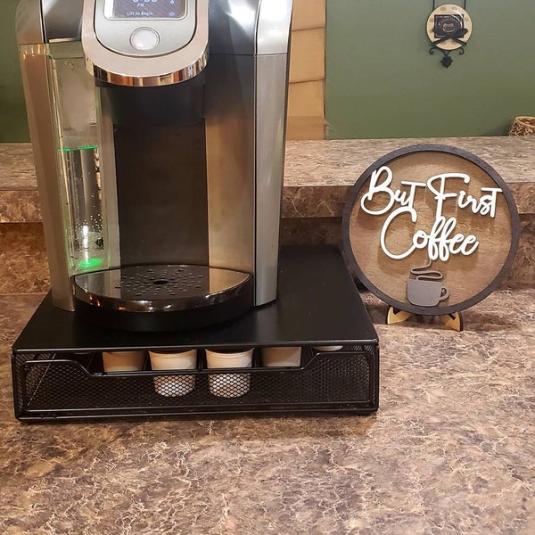 But First Coffee ,coffee Bar Sign,rustic Small Coffee Signs, Round ...