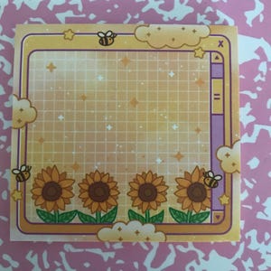 Sparkles Aesthetic Sticky Note - Etsy