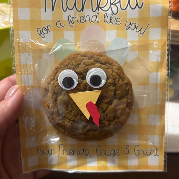 Back to School Teacher Printable Gift Tag Thank You for Taking Care of ...