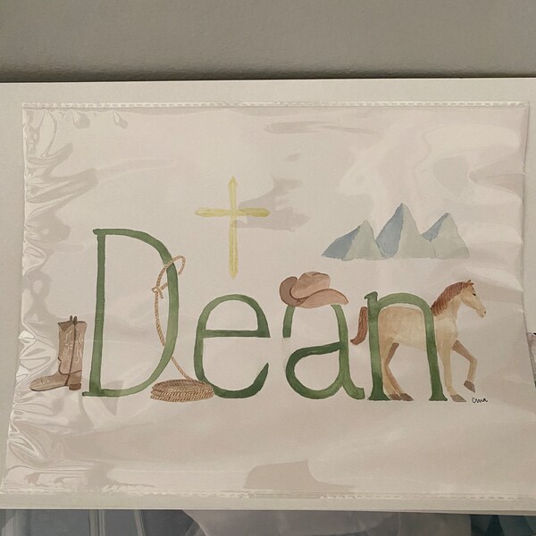 Original Watercolor Painting - Mom - Etsy