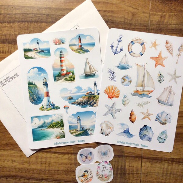 Sticker Sheet—rose Bird Haven: A Cottage Garden Where Roses Bloom and ...