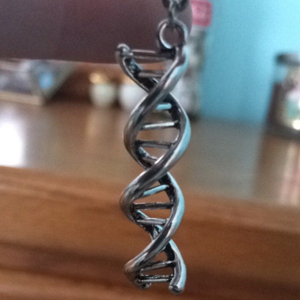 DNA Keychain, Science Keychain, Double Helix Keychain, Biology Keychain, Chemistry Keychain ...