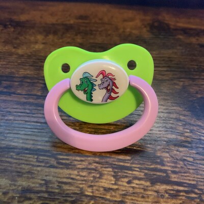Custom Adult Pacifier Handmade ABDL Adult Baby Pacifier in Various ...