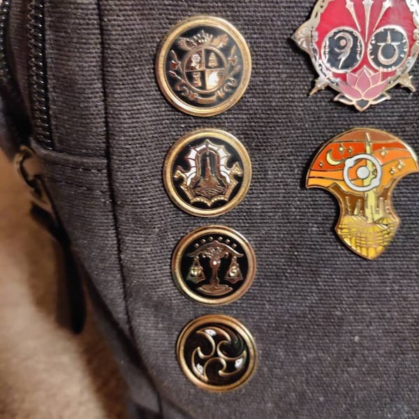 FFXIV - City State Enamel Pins - Etsy