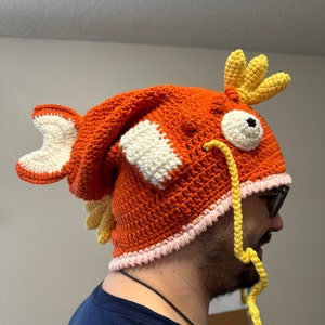 Red Crabs Crochet Bucket Hat, Red Crab Wacky Custom Bucket Hat ...