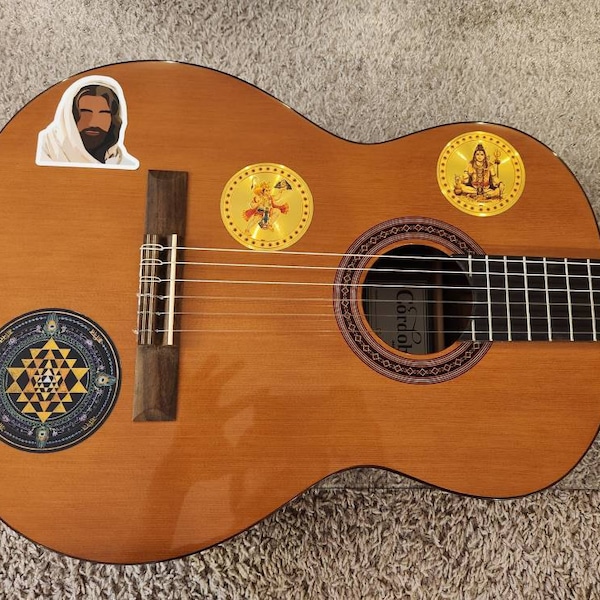 Unity Sticker, Visionary Art, Vesica Pisces, Snake, Dove, Sun and Moon ...