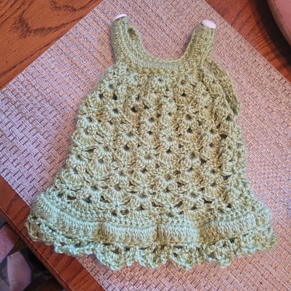 Crochet Dress PATTERN - Chantilly Lace Sundress (sizes up to 10 Years ...