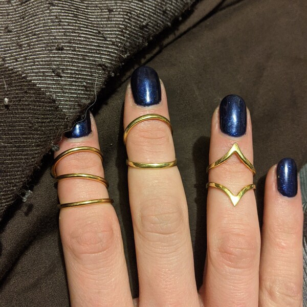 Swan Neck Splint, 925 Sterling Silver Adjustable Pip or Dip Joint Ring ...