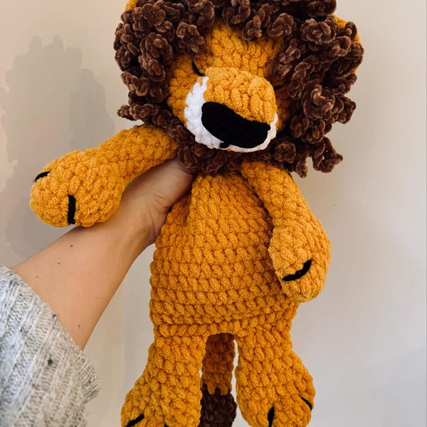 Sleepy Lion Rag Doll Crochet Pattern / Ragdoll / Zoo Animals / Safari ...