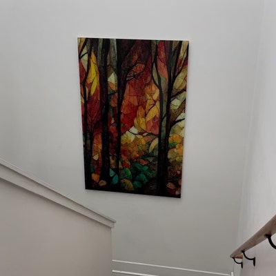 Backsplash Tile Abstracttempered Glass Protection-kitchen Backsplash ...