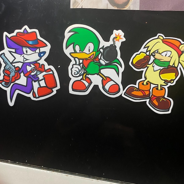Sonic the Hedgehog Ships OTP Stickers Sonamy Sonally Sonadow Sonaze ...