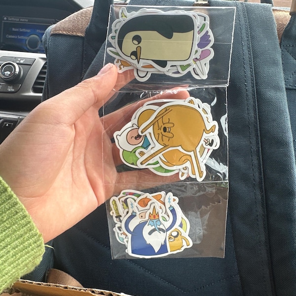 Adventure Time Stickers, Vinyl Stickers, 10-50 Pcs Random Pack, FREE ...