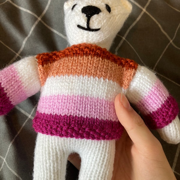 CHOOSE Your FLAG - LGBT+ Hand-knitted Hand Warmers-gay, Lesbian ...