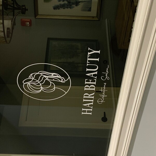 Beauty Salon Wall Decal Beauty Quotes Wall Sticker Hair Salon Wall ...