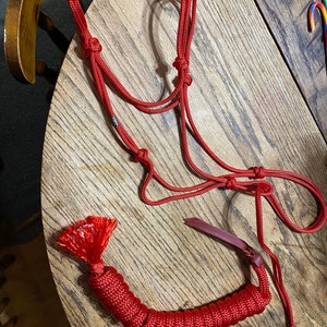 Rope Halter & Mecates Natural Horsemanship Hackamore 21 - Etsy