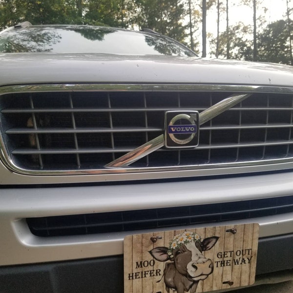 Cow License Plate, Personalized License Plate, Front License Plate ...