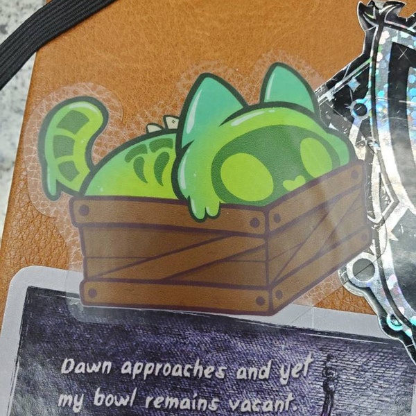 Slime Cat in a Box - Shadowlands World of Warcraft Vinyl Weatherproof ...