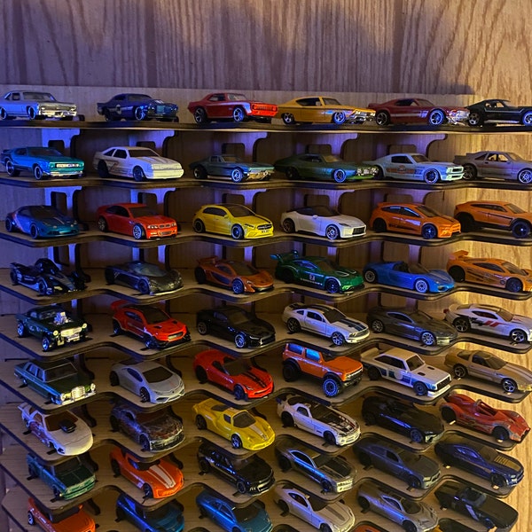 NEW! Combo 1:64 Die Cast and Micro/nano Wheels Toy Car Display ...