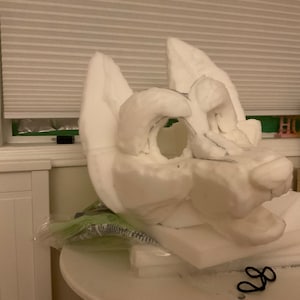 PDF TEMPLATE: Fursuit Head Base Fox Digital Download - Etsy