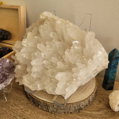 Extra Large Plastic Crystal / Mineral Display Stands X1 - Etsy UK