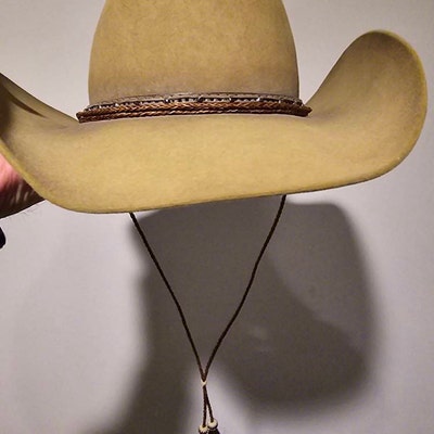 Horsehair Hat String, Cowboy Hat Stampede String, Chin Strap, Double ...
