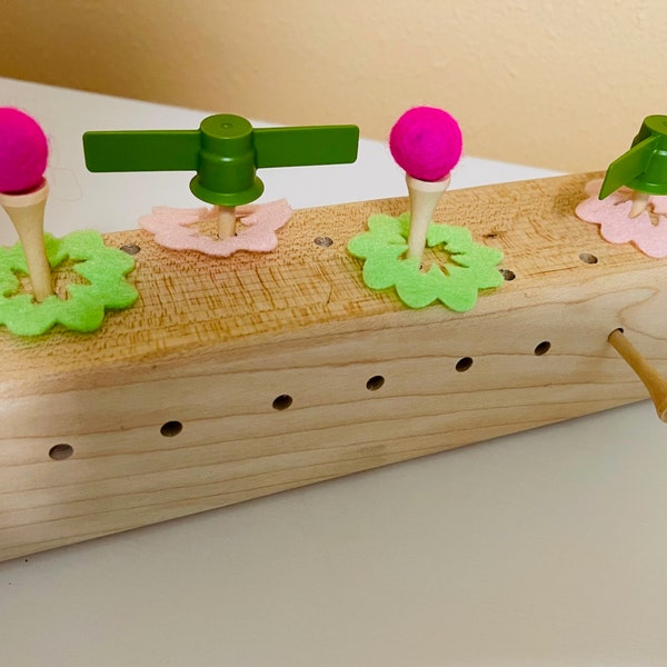 Block of Holes - Fine Motor Activity - Etsy