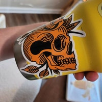 Gypsy Rose Tattoo Sticker - Etsy