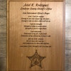 Personalized Engraved_8"x10"_police Officer's Prayer Plaque_deputy ...